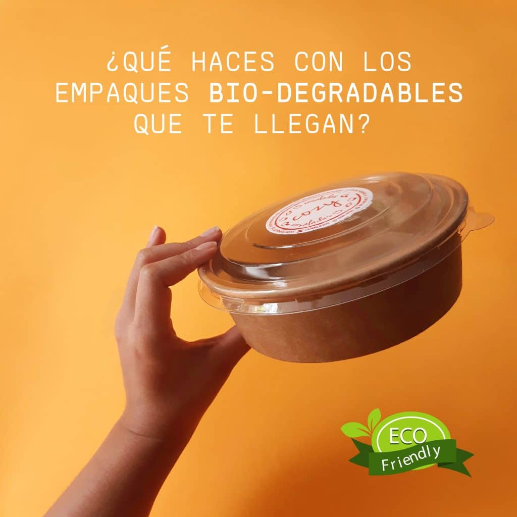 Qué hacer con los empaques Biodegradables que te llegan - Cozy